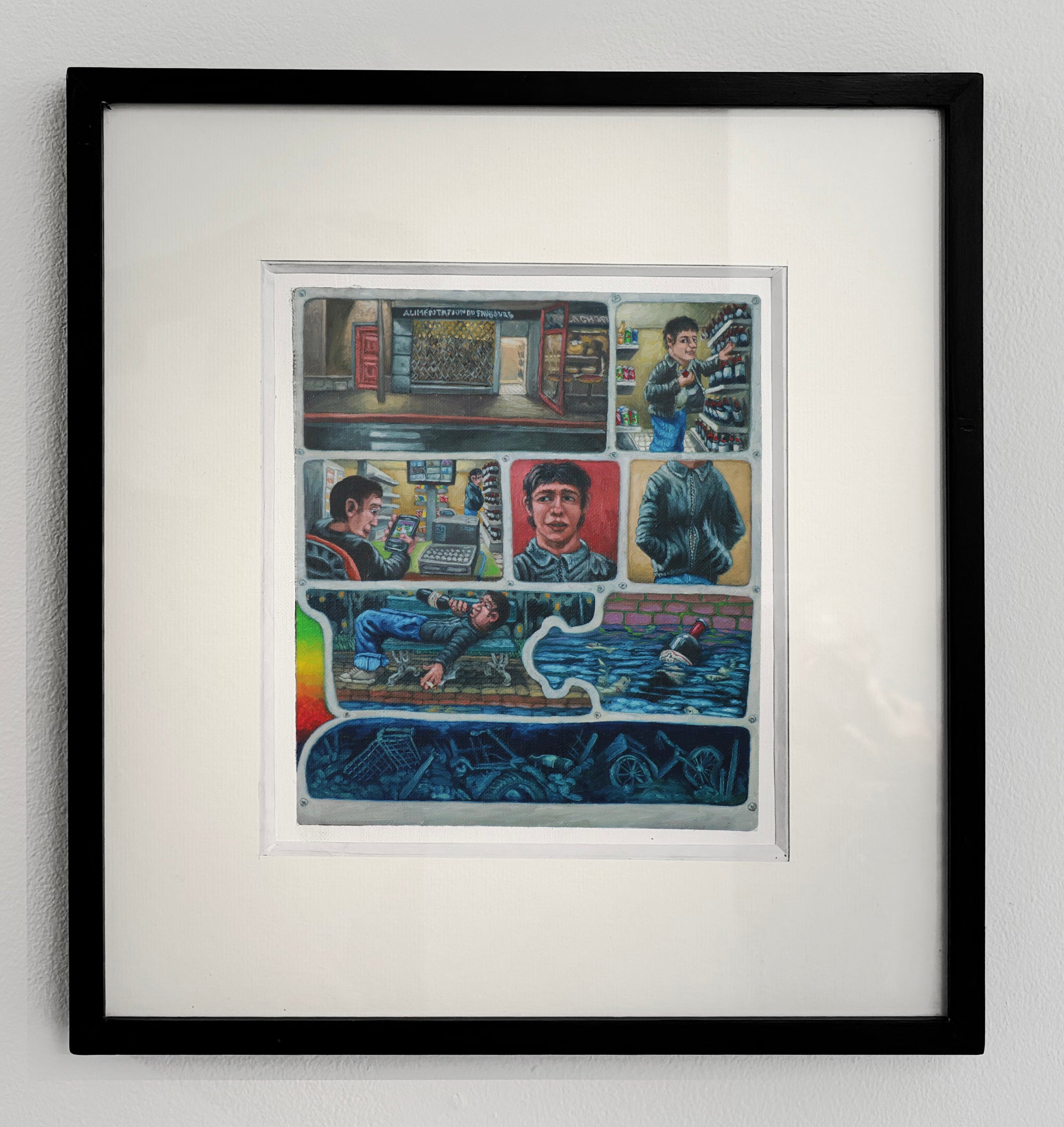 Louis Barbe - Alimentation, night strip – Galerie Lazarew